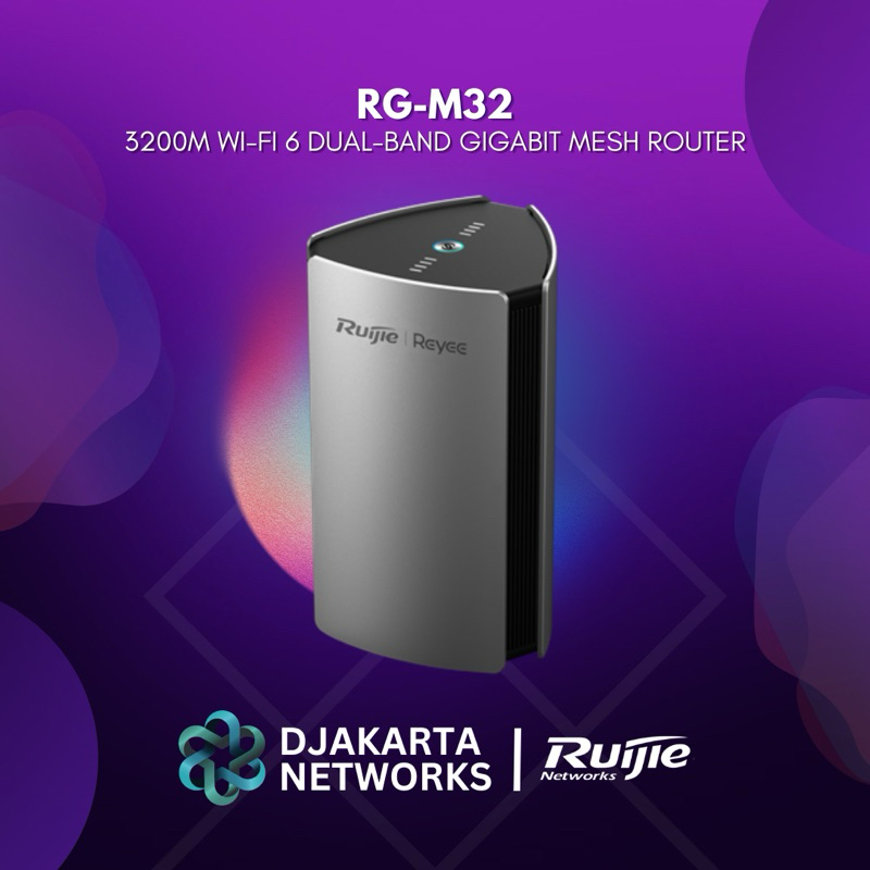 Jual RUIJIE REYEE RG-M32 3200M WI-FI 6 DUAL BAND GIGABIT MESH ROUTER ...