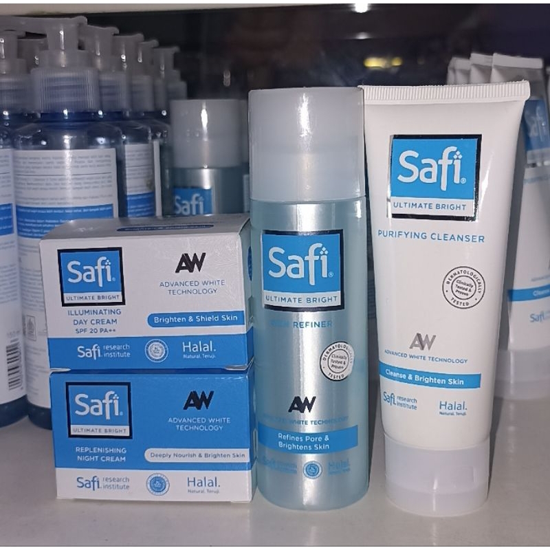 Jual SAFI ULTIMATE BRIGHT PAKET ISI 4PCS/PAKET WHITENING | Shopee Indonesia
