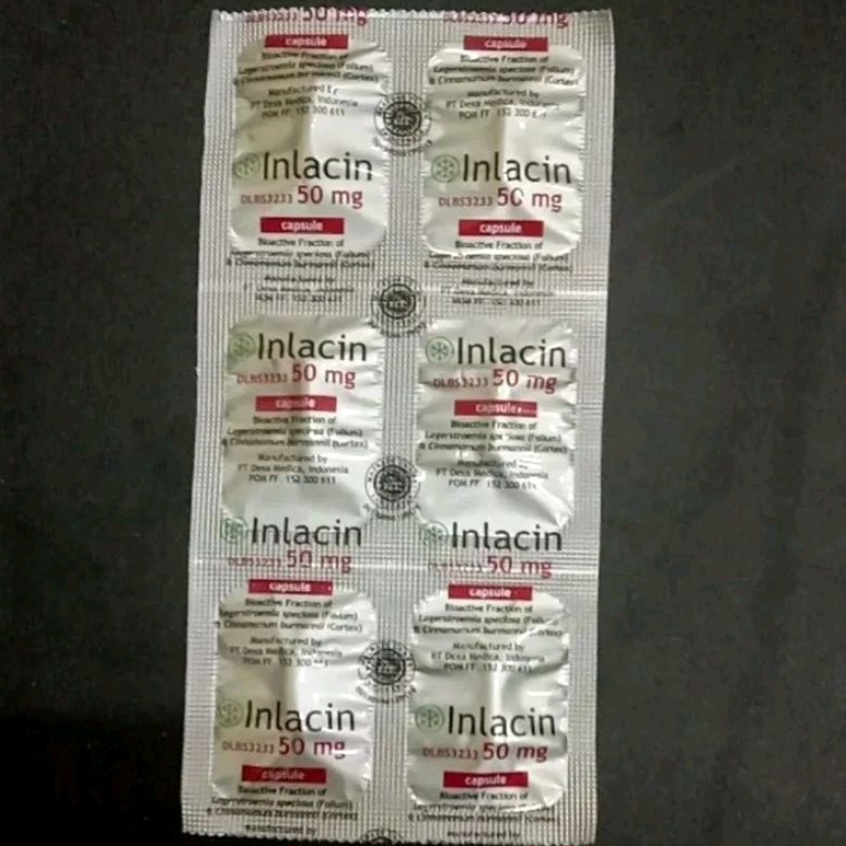 Jual INLACIN 50 MG STRIP 6 KAPSUL | Shopee Indonesia