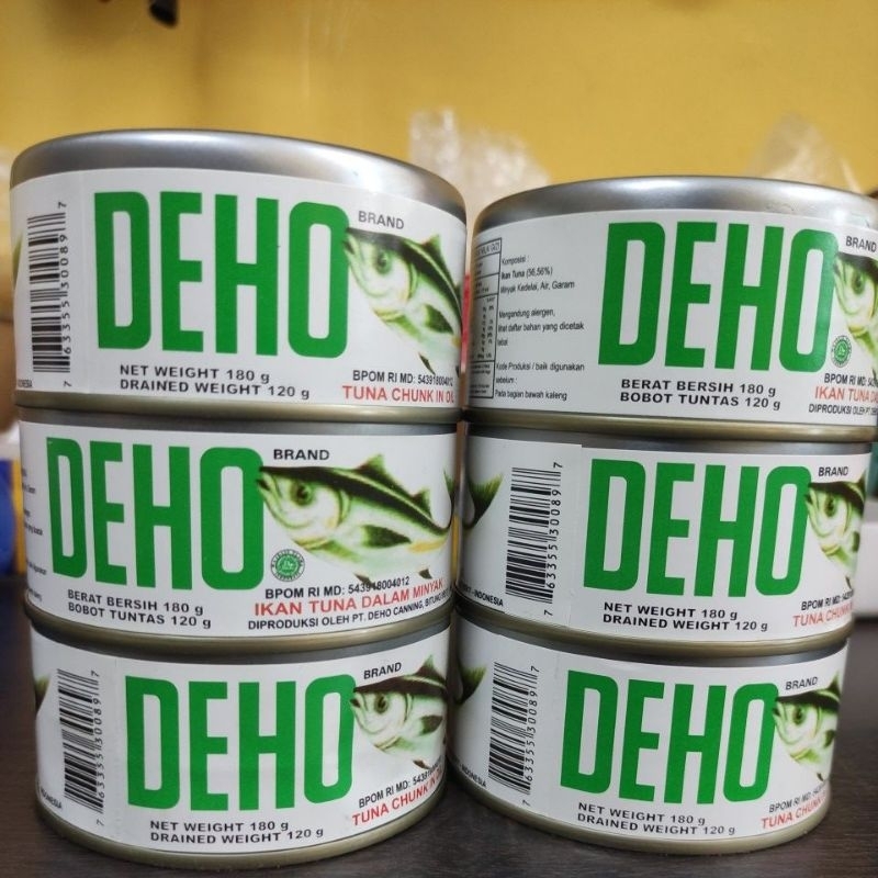 Jual DEHO TUNA CHUNK IN OIL | Shopee Indonesia