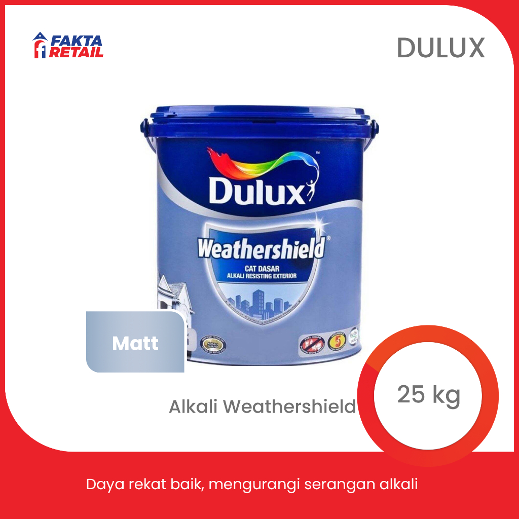 Jual Alkali Dulux Weathershield 20 L exterior | Shopee Indonesia