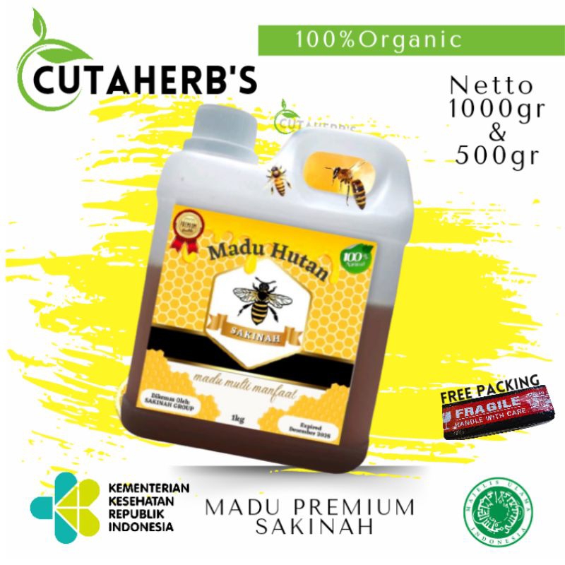 Jual MADU PREMIUM SAKINAH 1KG GHOLIBAN (FREE PACKING) | Shopee Indonesia
