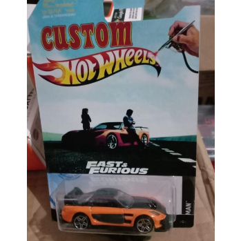Jual Hotwheels Kastem Mazda RX-& Kastem Han's car Fast Furious Tokyo ...