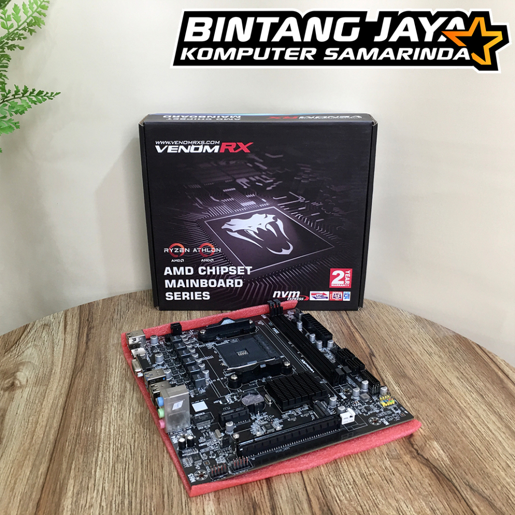 Jual Motherboard Mainboard VenomRX B450 - AMD AM4 m-ATX DDR4 | Shopee Indonesia