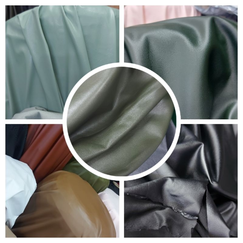 Jual KAIN KULIT SINTETIS DAN ELASTIS/BAHAN DASAR JAKET SEPATU DAN DLL ...