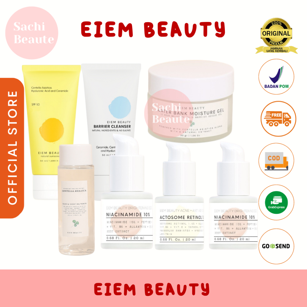 Jual Eiem Beauty Serum Brightening Serum Hydration Serum Baby Face Acne ...