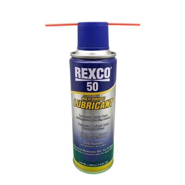 Jual REXCO 50 Cairan Anti Karat 220ml Multi Purpose LUBRICANT | Shopee ...