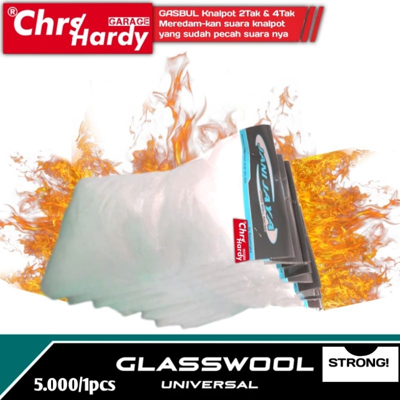 Jual GASBUL GLASWOOL ANTI PANAS WHITE ORIGINAL CHRISHARDY GARAGE ...