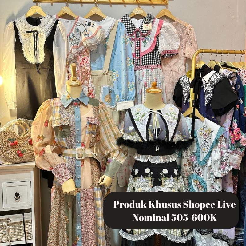 Jual Dress Premium Khusus Produk Live (505-600) | Shopee Indonesia