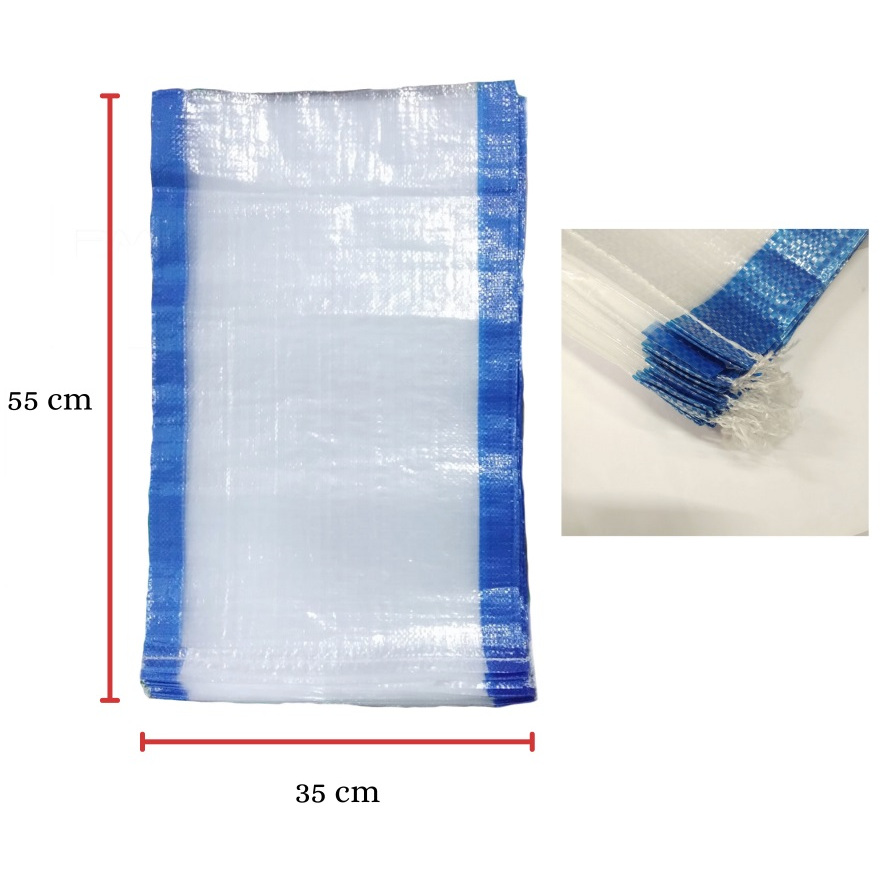 Jual KARUNG PLASTIK BARU UKURAN 35X55 / KARUNG PACKING TEBAL / KARUNG ...