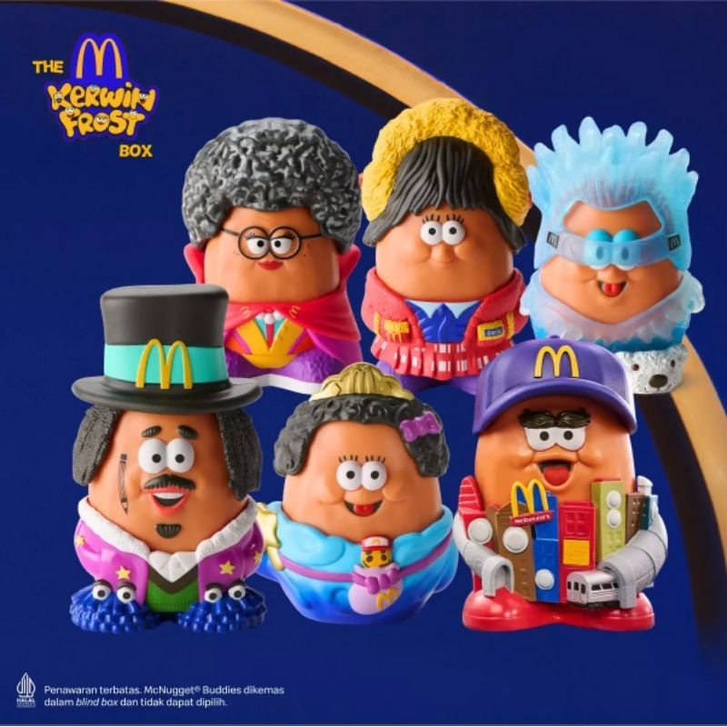 Jual McD - McNugget Buddies BlindBox (6Designs) | Shopee Indonesia