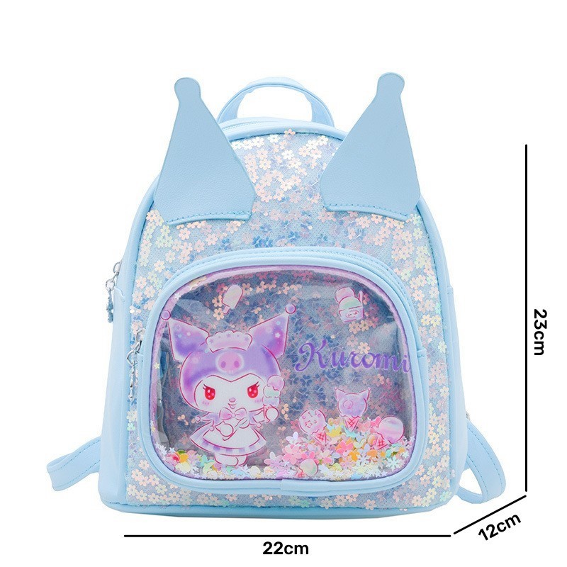 Jual Tas ransel anak sequin glitter karakter kartun Backpack SD/TK ...