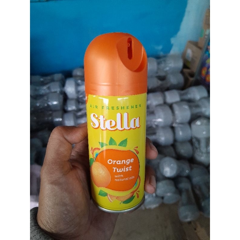 Jual Stella aerosol 140ml orange (aroma jeruk) | Shopee Indonesia