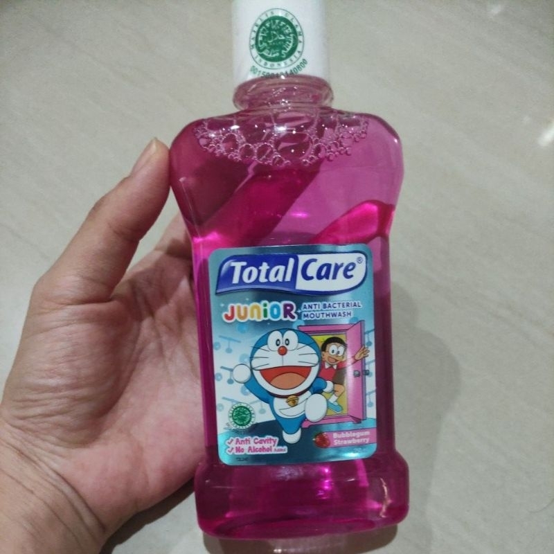 Jual Total care junior mouthwash 100 ml 250 ml cool mint / coffe ...