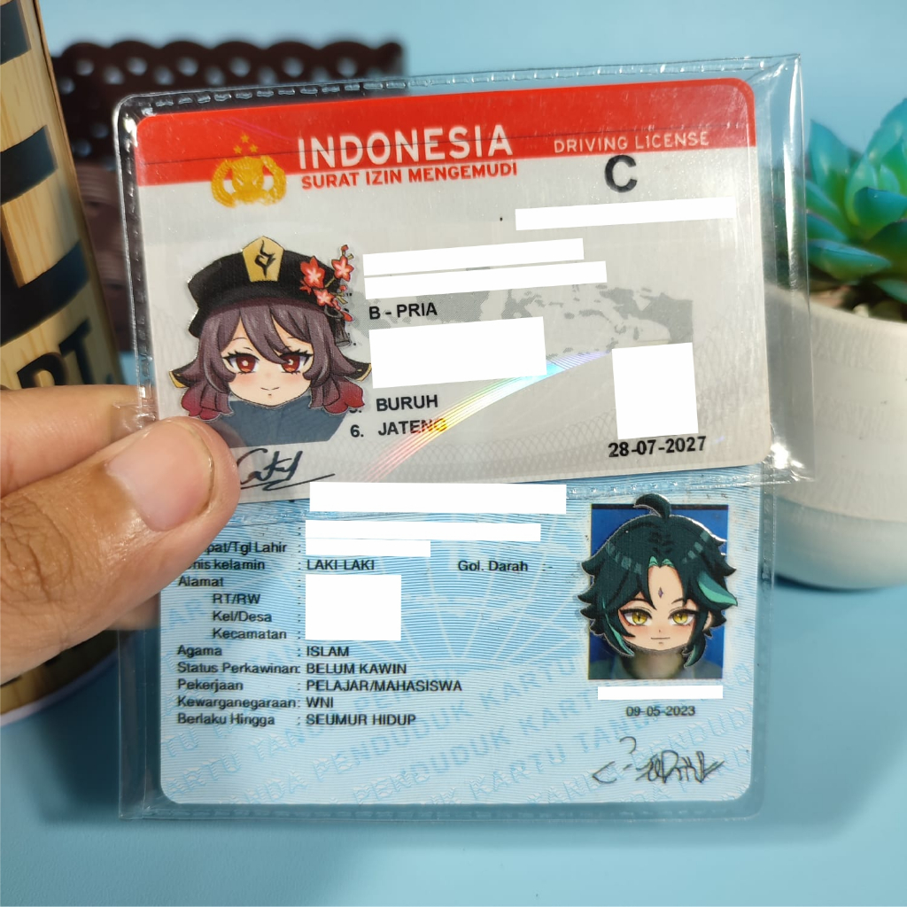 Jual Cover KTP / SIM - Sampul Pelindung Anti Gores KTP / SIM Game ...