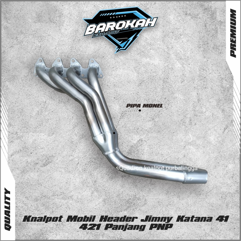 Jual Knalpot Mobil Header Jimny Katana 41 421 Panjang PNP | Shopee ...