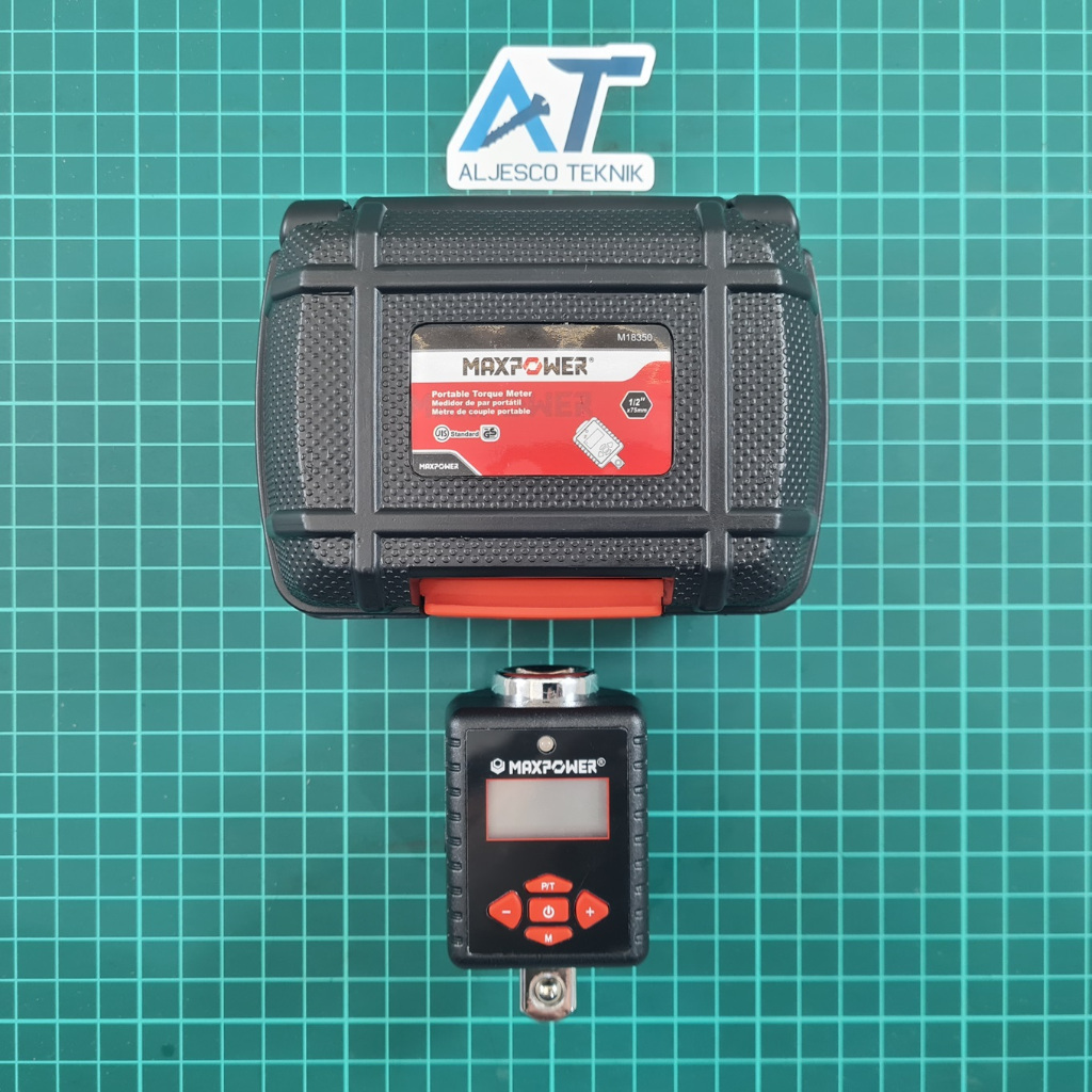 Jual MAXPOWER ALAT UKUR TORSI DIGITAL MAX 200NM – PORTABLE TORQUE METER ...