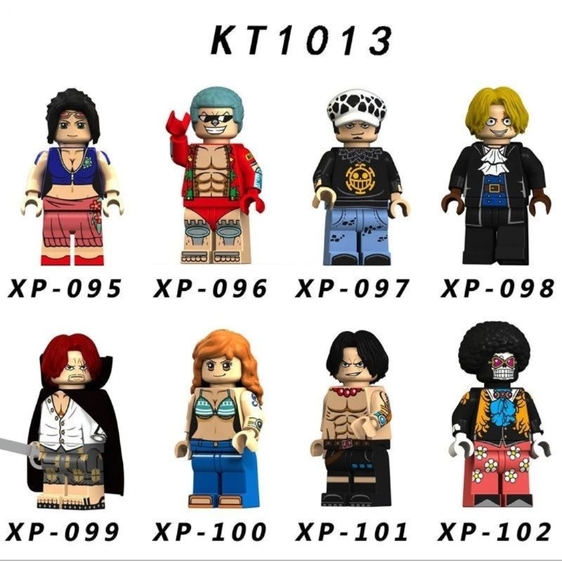 Jual Minifigures Blocks One Piece LIMITED EDITION 1 Set Isi 8 (sealed ...