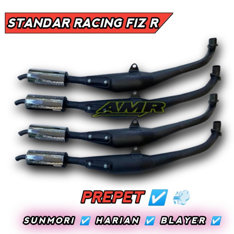 Jual Knalpot standar racing fizr force1 fiz r perut hitam tameng ahm by ... Jual Knalpot standar racing fizr force1 fiz r perut hitam tameng ahm by ...