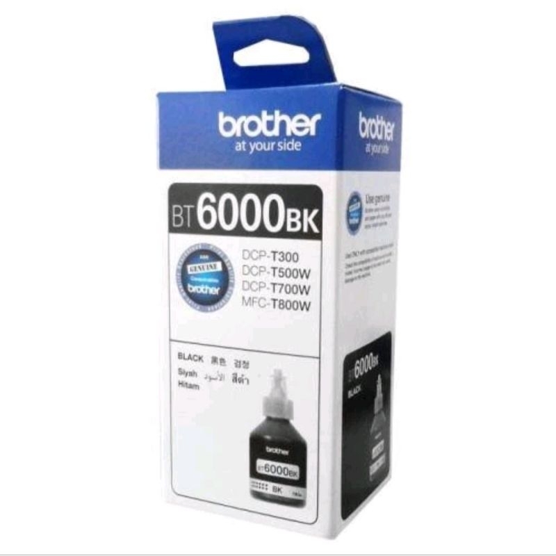 Jual Tinta Brother 6000BK printer :DCP-T300, DCP-T500W, DCP-T700W, MFC ...