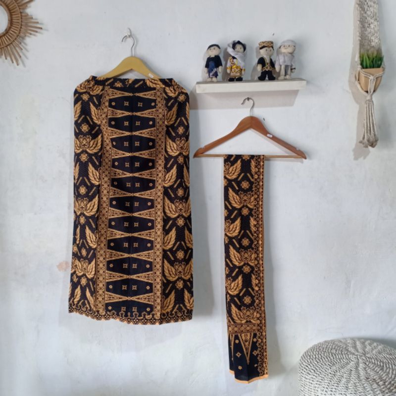 Jual Rok Batik Baduy Banten tapak kebo biru Hitam dan Baju Adat Wanita Baduy | Shopee Indonesia