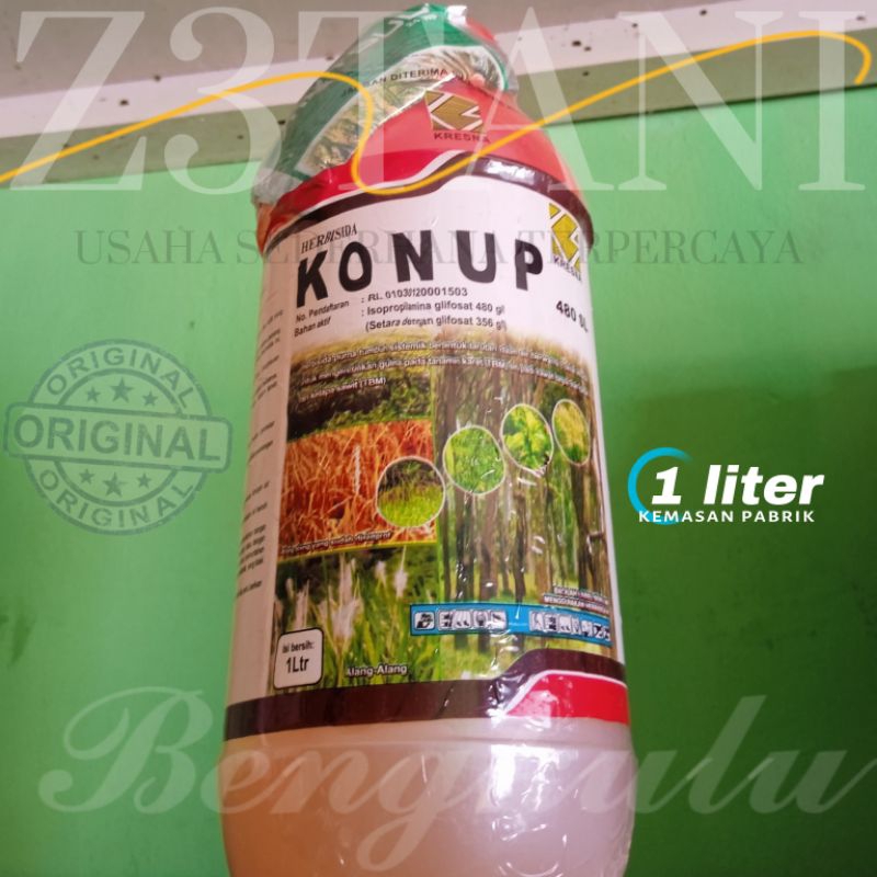 Jual KON UP 480SL 1 liter Herbisida Sistemik Rumput Mati Akar | Shopee ...