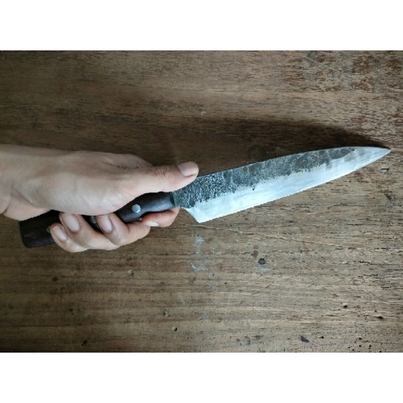 Jual Gyuto Japanese Knife Hammer Pattern 7 inch Professional | Shopee ...