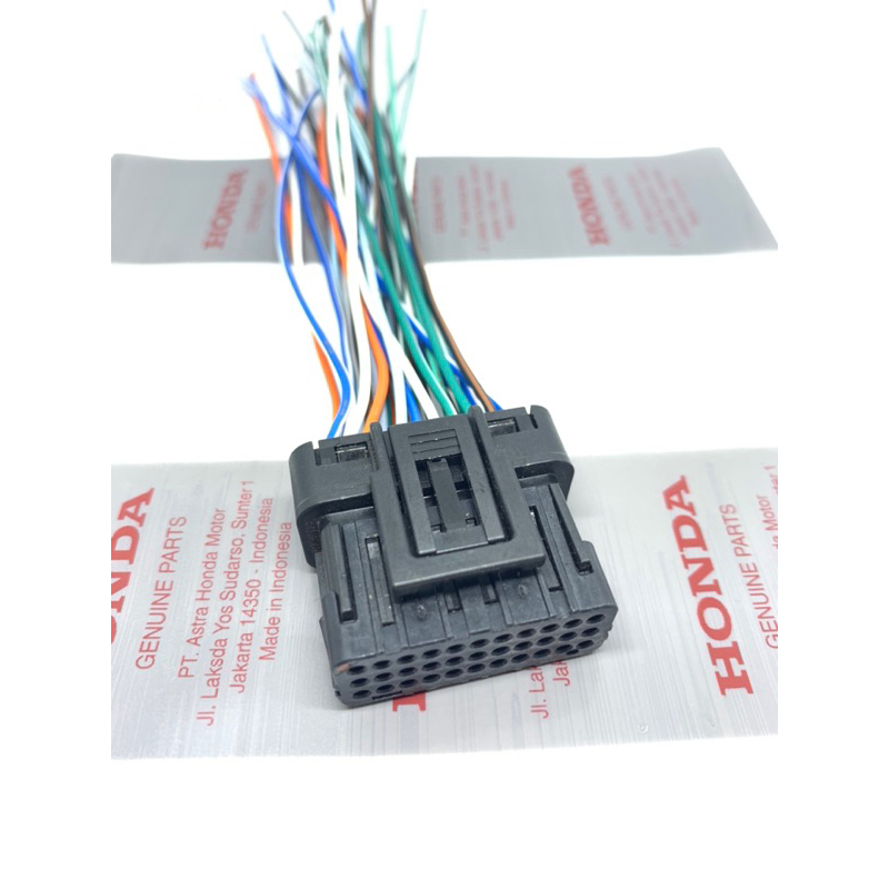 Jual soket kabel socket ECU ECM HONDA BEAT VARIO SCOOPY PIN 33 original ...