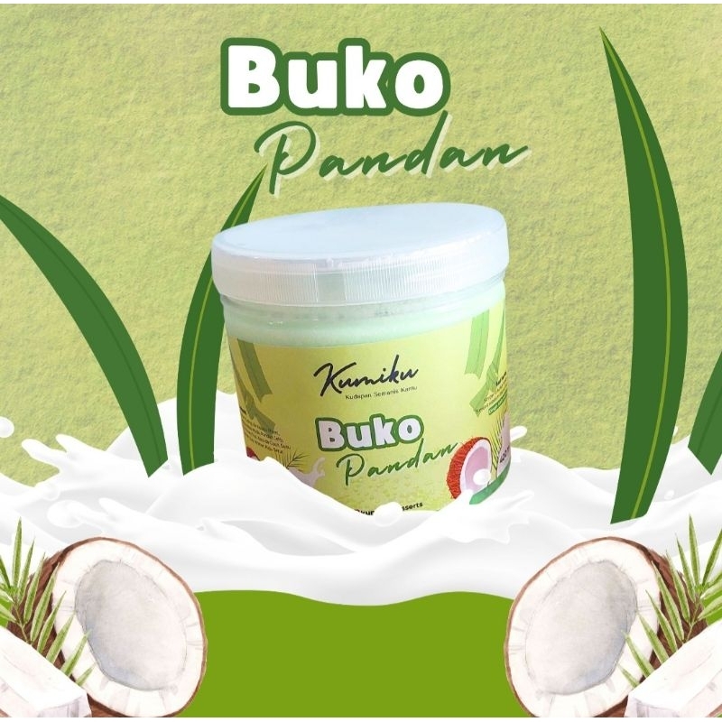 Jual Buko Pandan Creamy 400 ml -Kumiku Desserts | Shopee Indonesia