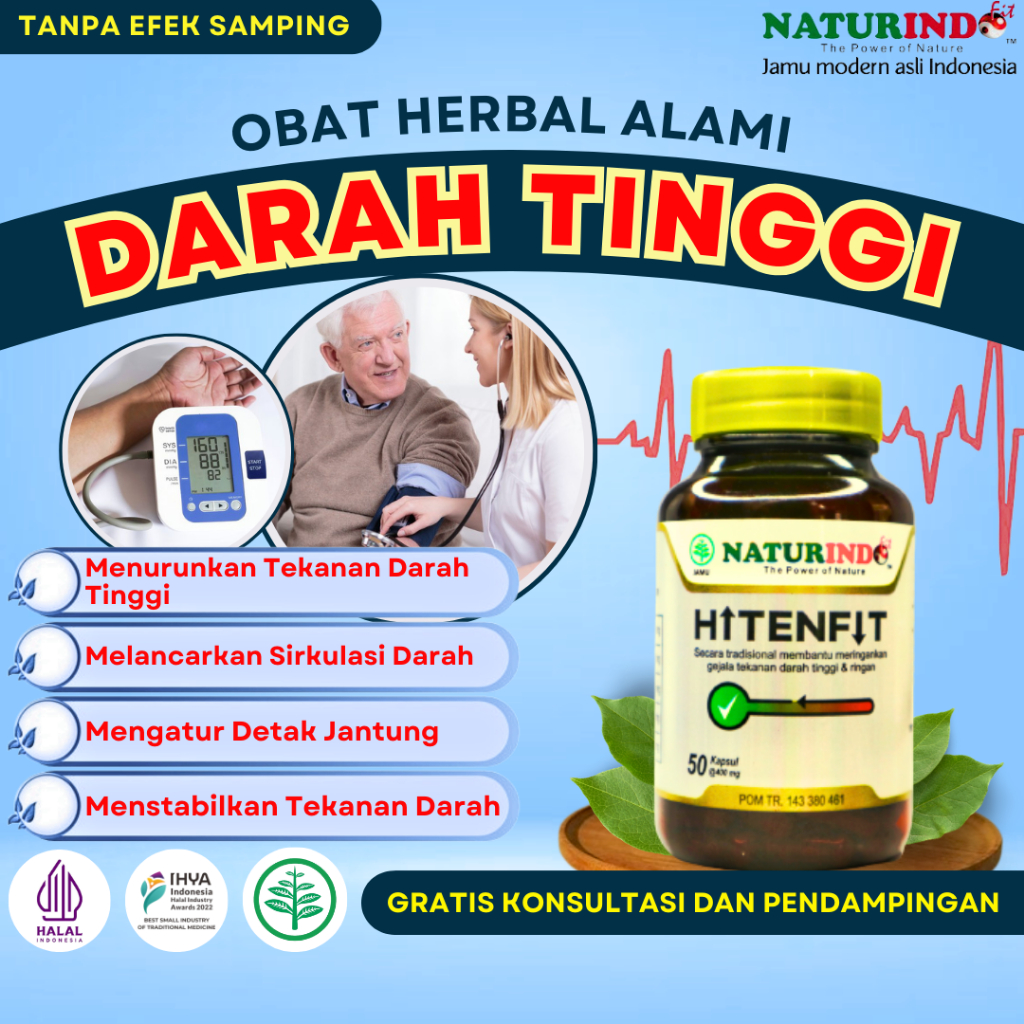 Jual Obat Hipertensi Herbal Ampuh Penurun Darah Tinggi Tensi Tinggi ...