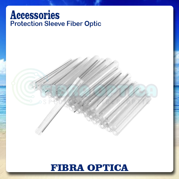 Jual Protection Sleeve Fiber Optic DROPCORE 6CM|D : 6mm 50PCS | Shopee ...