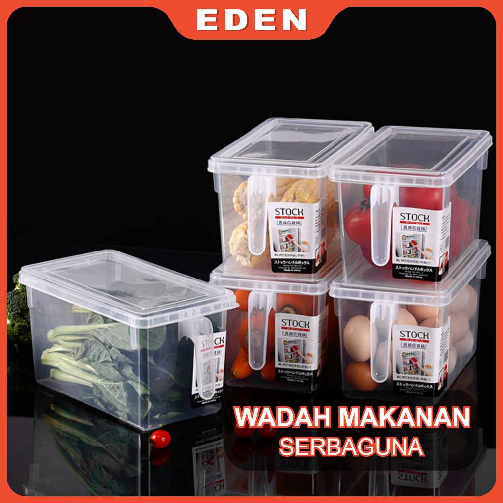 Jual Kontainer Makanan Kulkas Kitchen Storage Food Kotak Penyimpanan ...