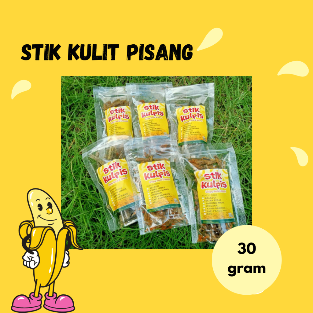 Jual Stik Kulit Pisang 30gram | Shopee Indonesia