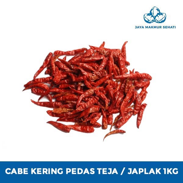 Jual Cabe Cabai Kering Rawit Teja Japlak 1kg Pedas | Shopee Indonesia
