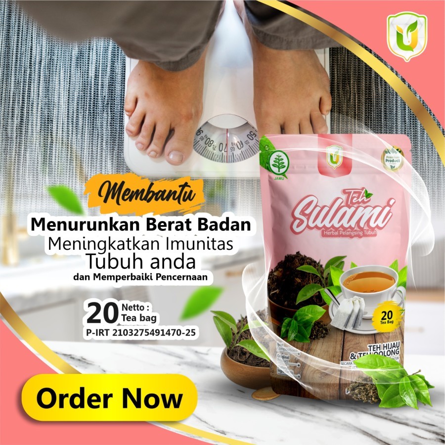 Jual Teh Sulami Premium Tradisional Organik Untuk Pencernaan | Shopee ...