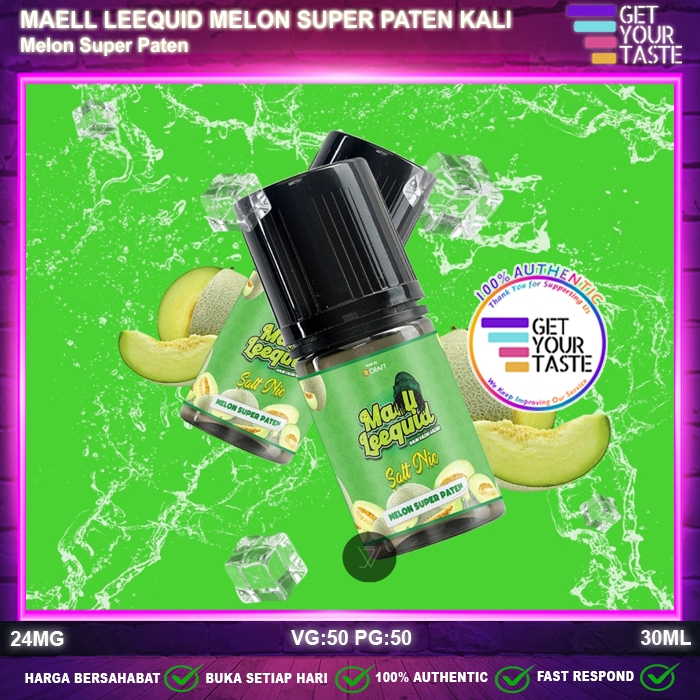 Jual Liquid Maell Leequid Melon Super Paten Salt Nic 30MG by Saltnic ...