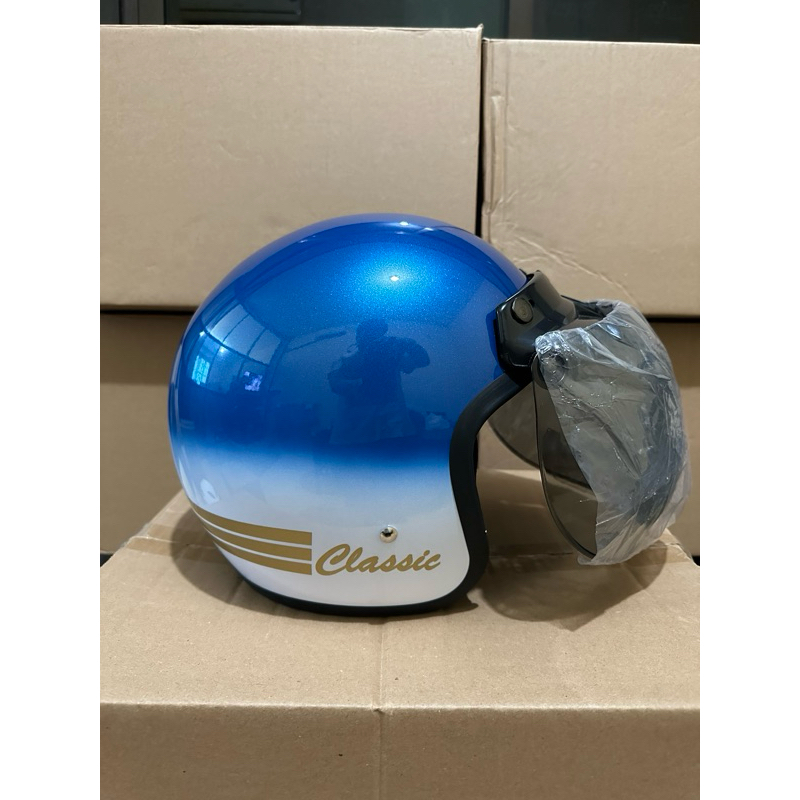 Jual HELM BOGO RETRO LUNAR/DAISO/BIVI SOLID - SNI | Shopee Indonesia