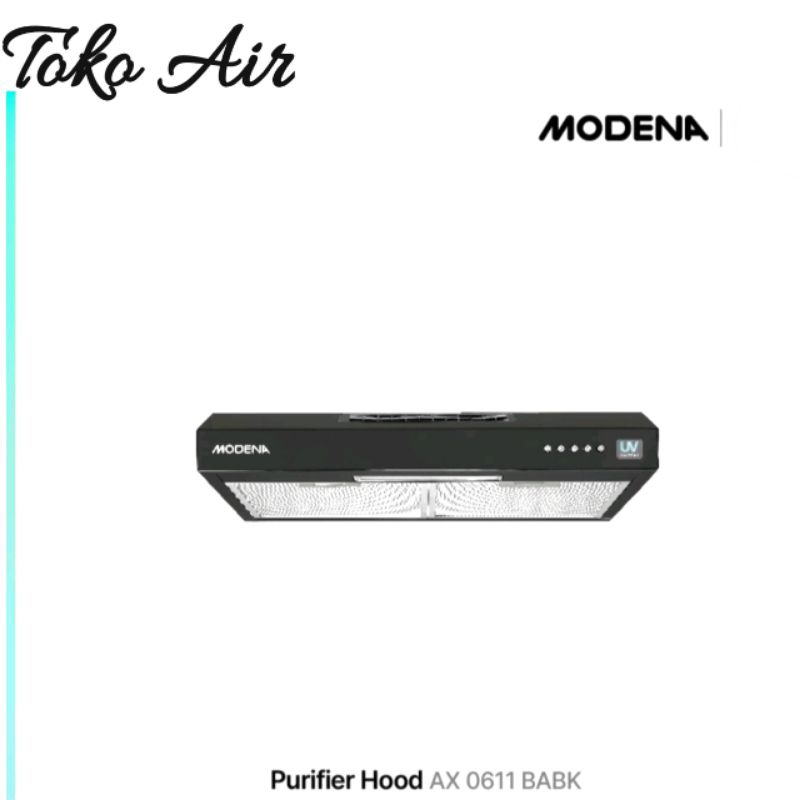 Jual MODENA AX0611BABK Purifier Slim cookerhood Hybrid AX 0611 BABK ...