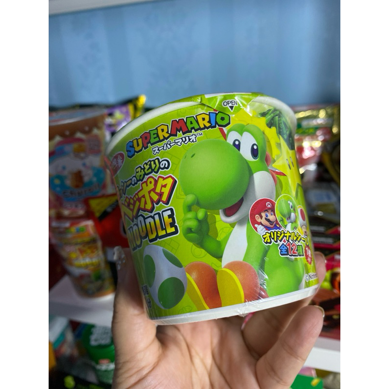 Jual NINTENDO SUPER MARIO Instant Noodle Cup Japan — YOSHI Vegetable ...