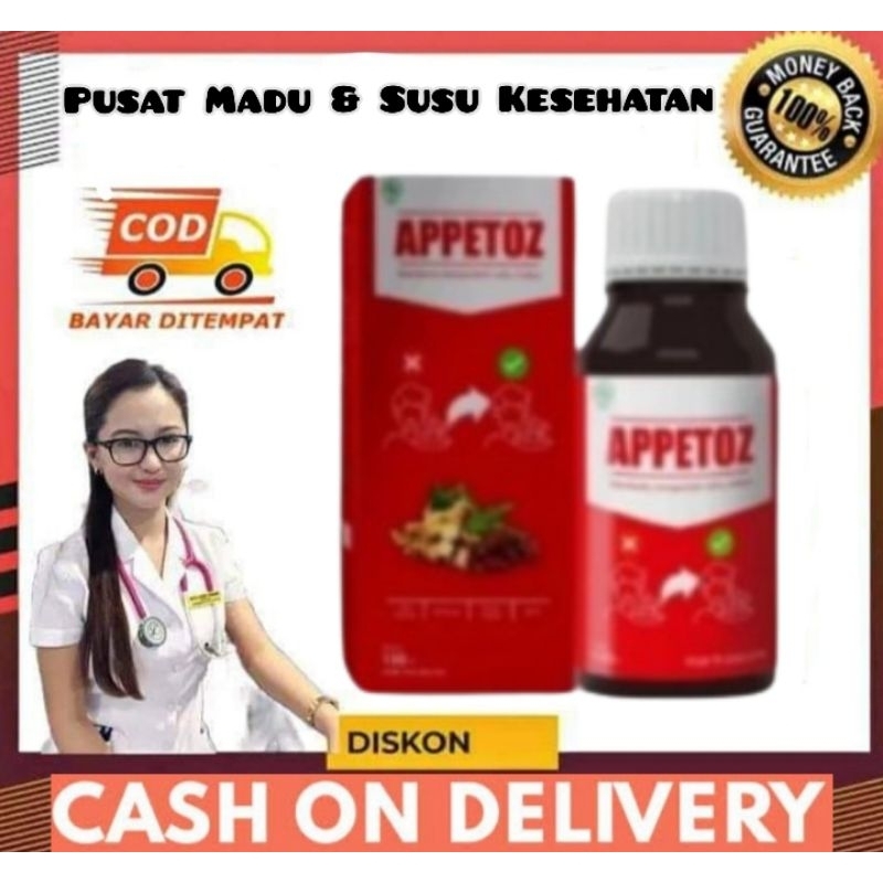 Jual Appetoz Sari Kurma Asli Madu Meningkatkan Nafsu Makan Bayi / Anak ...