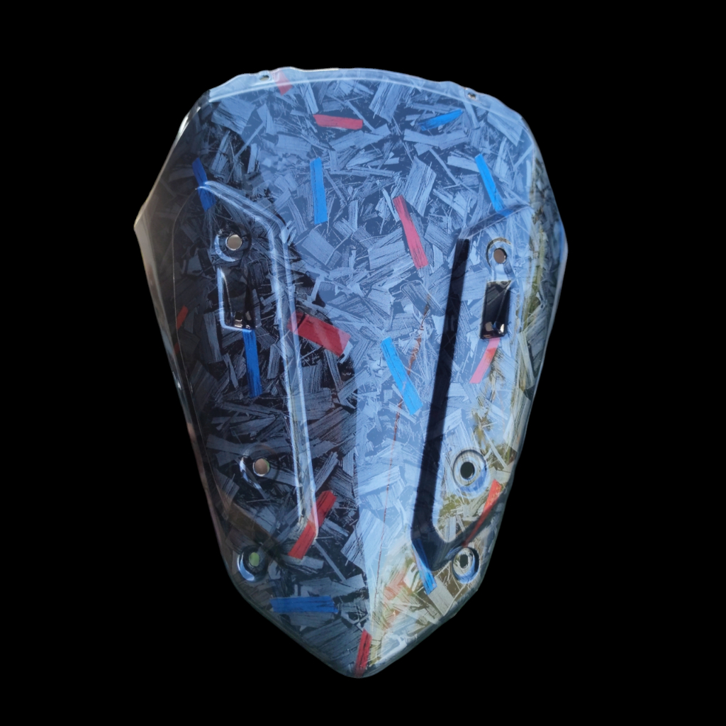 Jual Forged Merah biru Dudukan Visor Panel Console Nmax New 2020 ...