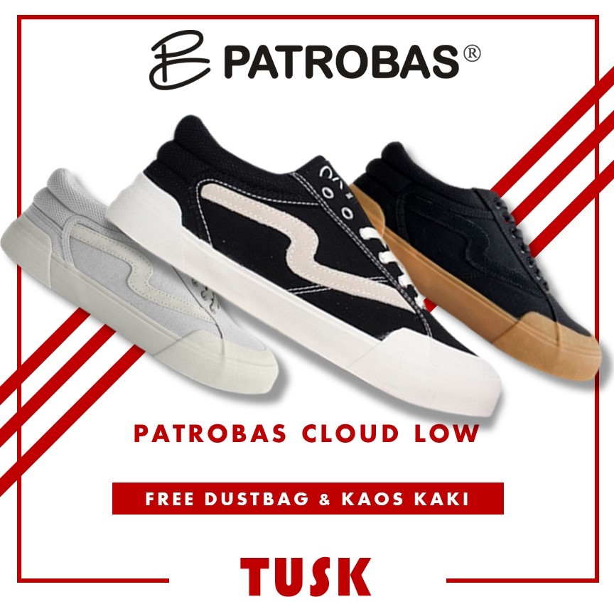 Jual Sepatu Patrobas Cloud Low Original Sepatu Sneakers Patrobas Cloud ...