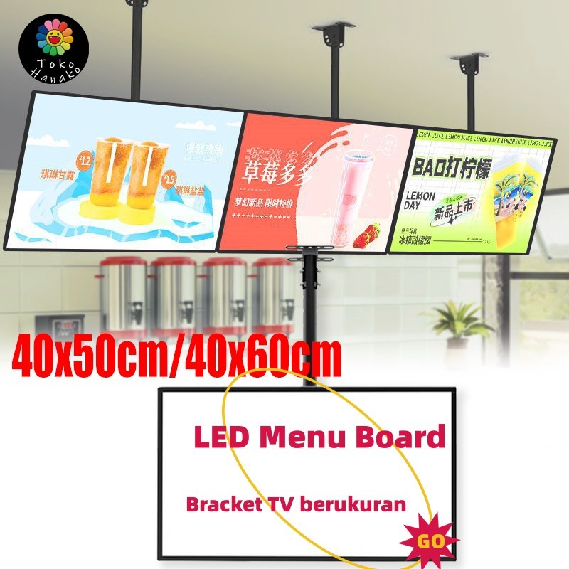 Jual LED Menu Board /LED Cafe Menu Board BRACKET /Fast - Food Menu ...