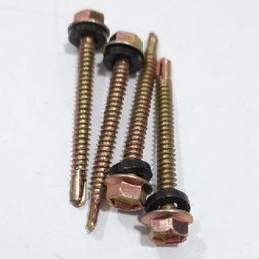 Jual Baut Skrup Roofing MURAH /Baut Spandek/ Baut Self Drilling Screw ...
