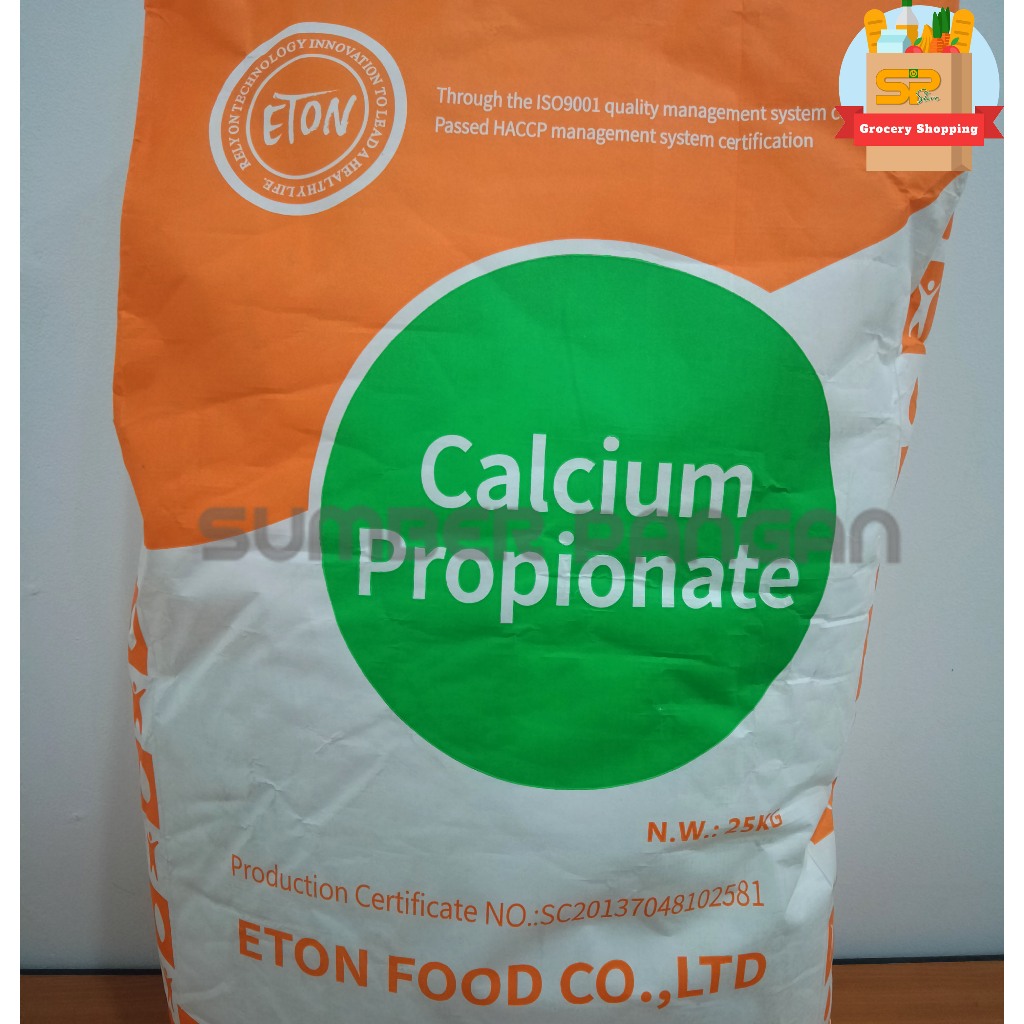 Jual Calcium Propionate ETON / Kalsium Propionat / Pengawet Makanan ...