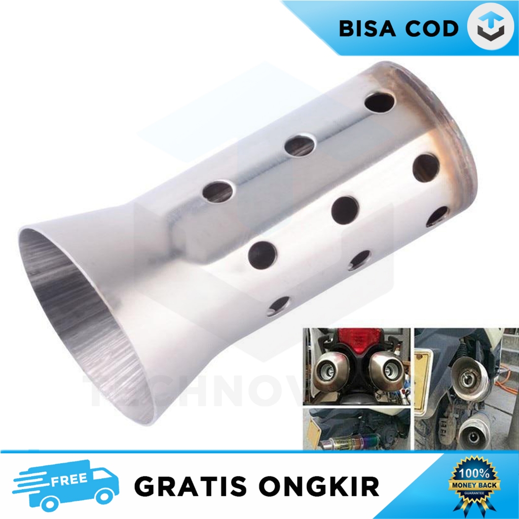 Jual PEREDAM SUARA KNALPOT MOTOR BUNYI BISING EXHAUST MUFFLER DB KILLER ...