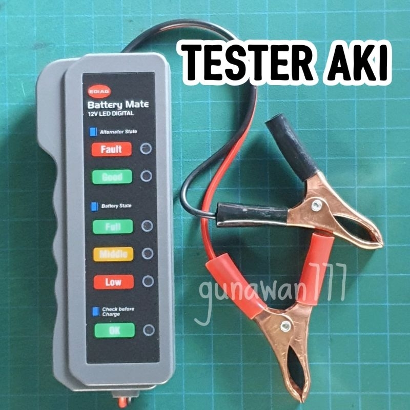 Jual alat cek aki mobil motor test battery 12v DC BT-782 | Shopee Indonesia