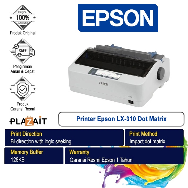 Jual Epson Printer LX-310 Dot Matrix | Shopee Indonesia