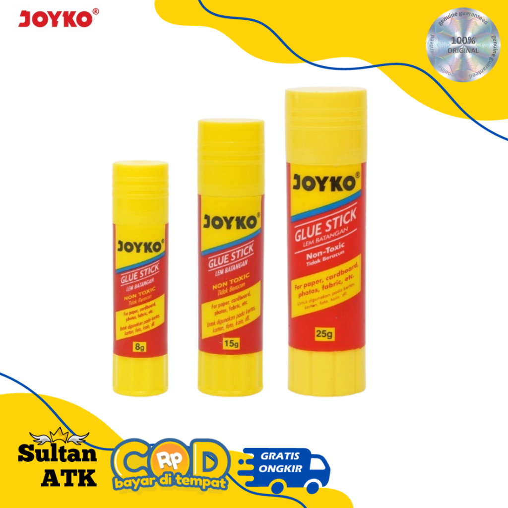 Jual LEM STIK / GLUE STICK JOYKO GS-25 ( 25 GRAM ) | Shopee Indonesia