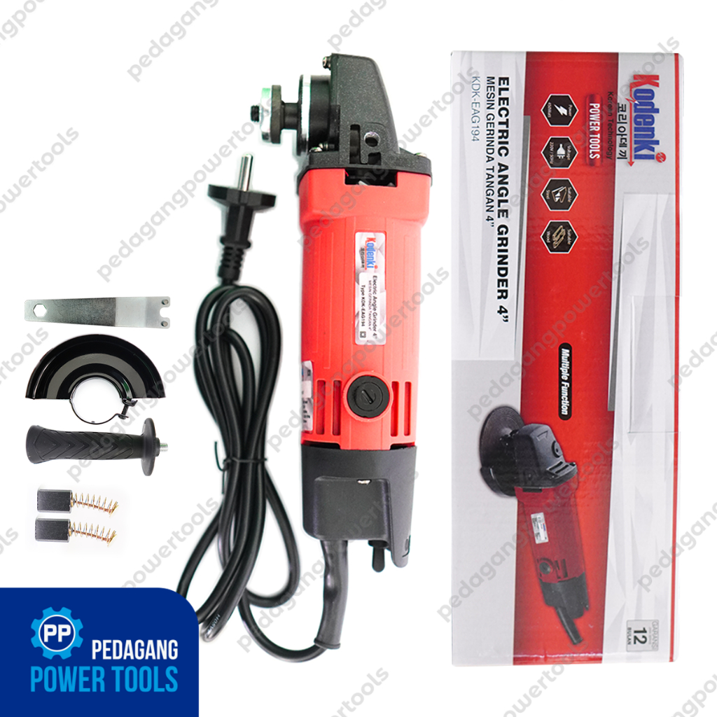 Jual KODENKI EAG194 Mesin Gerinda Tangan Listrik 4" Angle Grinder ...